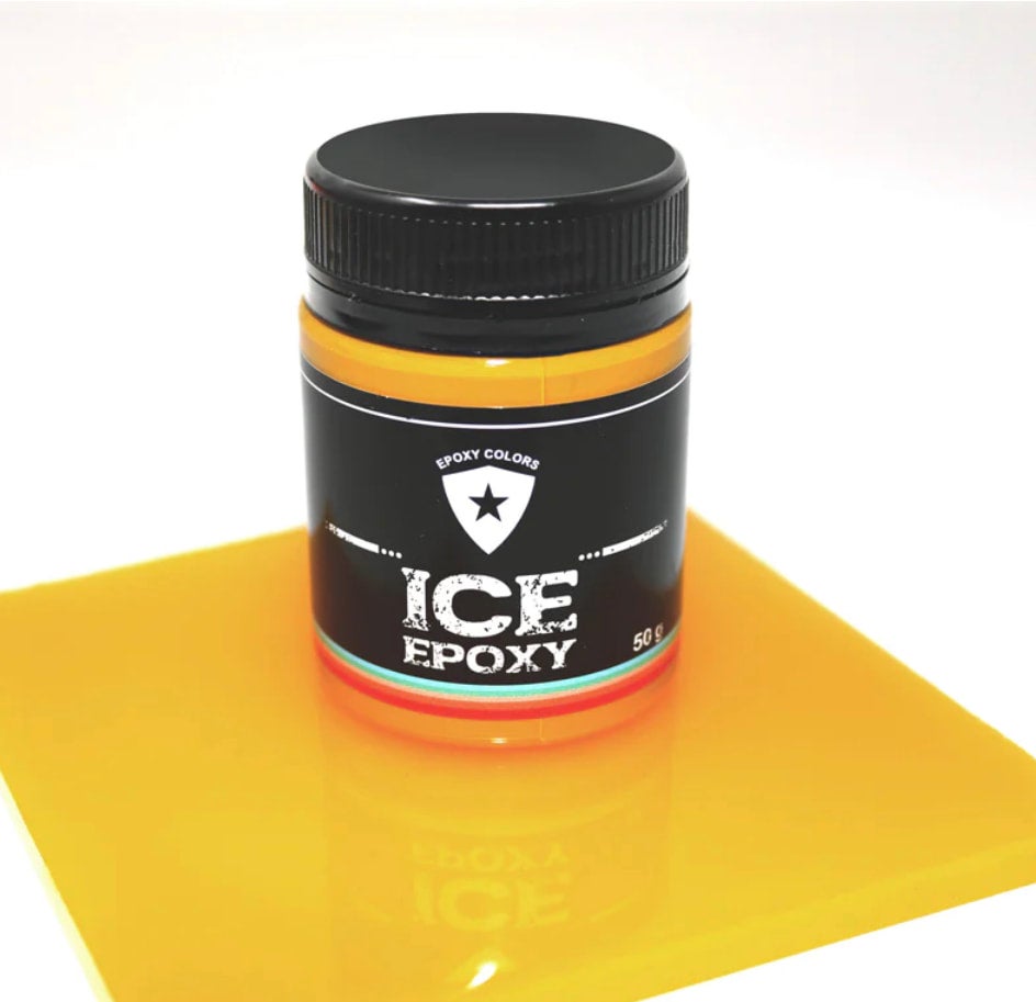 Yellow - 50g ICE Epoxy Pigment Paste | Limitless Epoxy Supply #1 ...