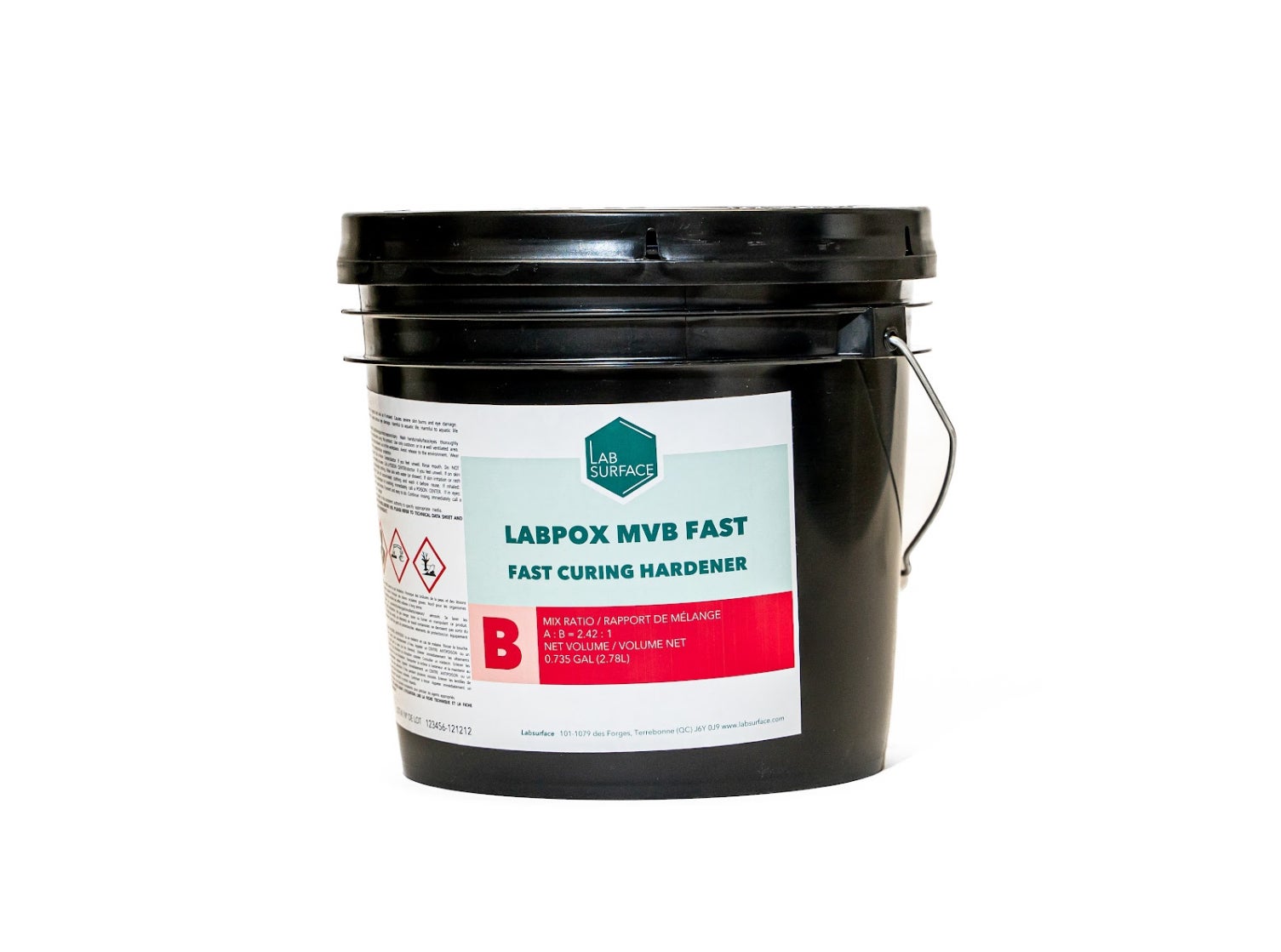 LABPOX MVB Fast CLEAR 3gal kit - Lab Surface | Limitless Epoxy Supply ...