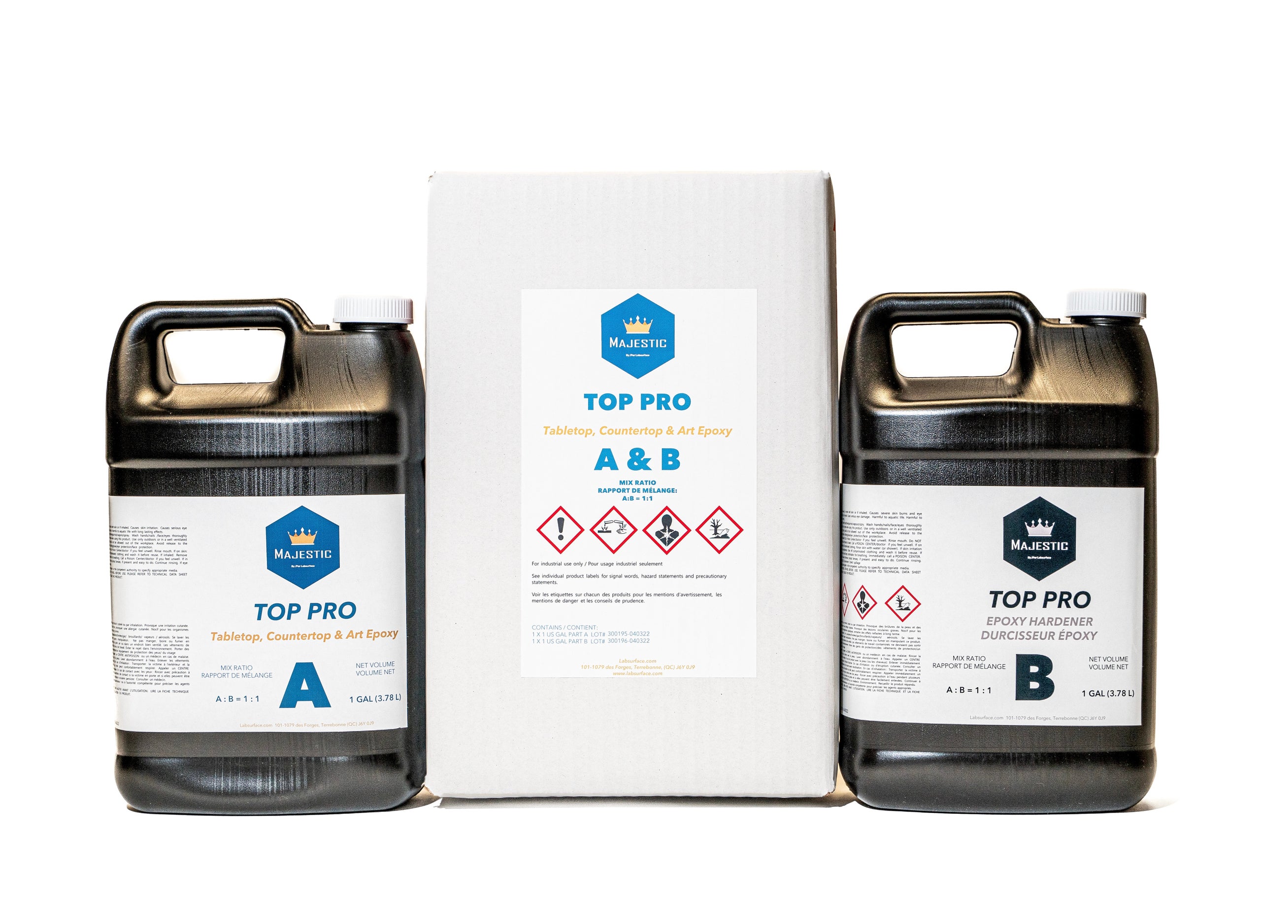 Top Pro 1gal - Majestic Resin | Limitless Epoxy Supply #1 Canadian ...