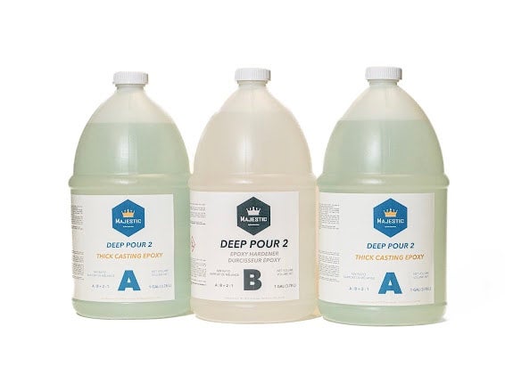 Deep Pour 2 (1.5gal kit) - Majestic Resins | Limitless Epoxy Supply #1 ...