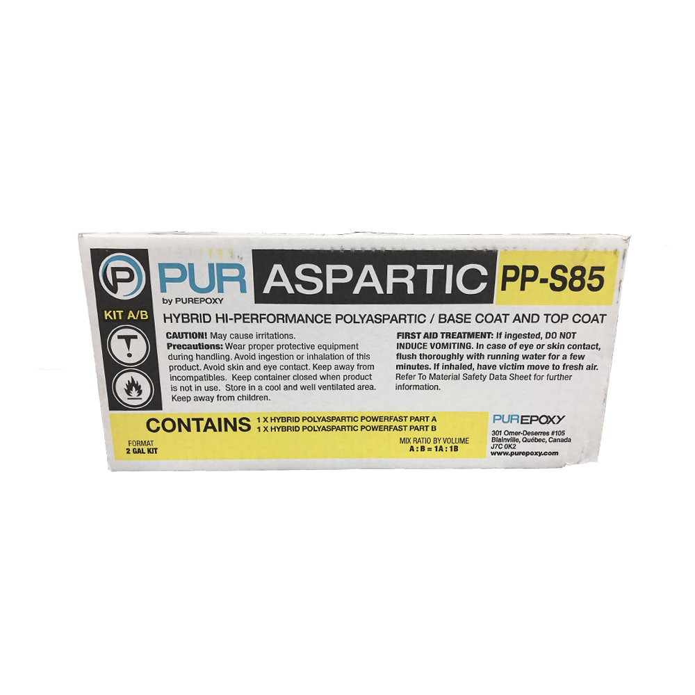 Polyaspartic PPS85 Slow Cure PurEpoxy | Limitless Epoxy Supply #1 ...