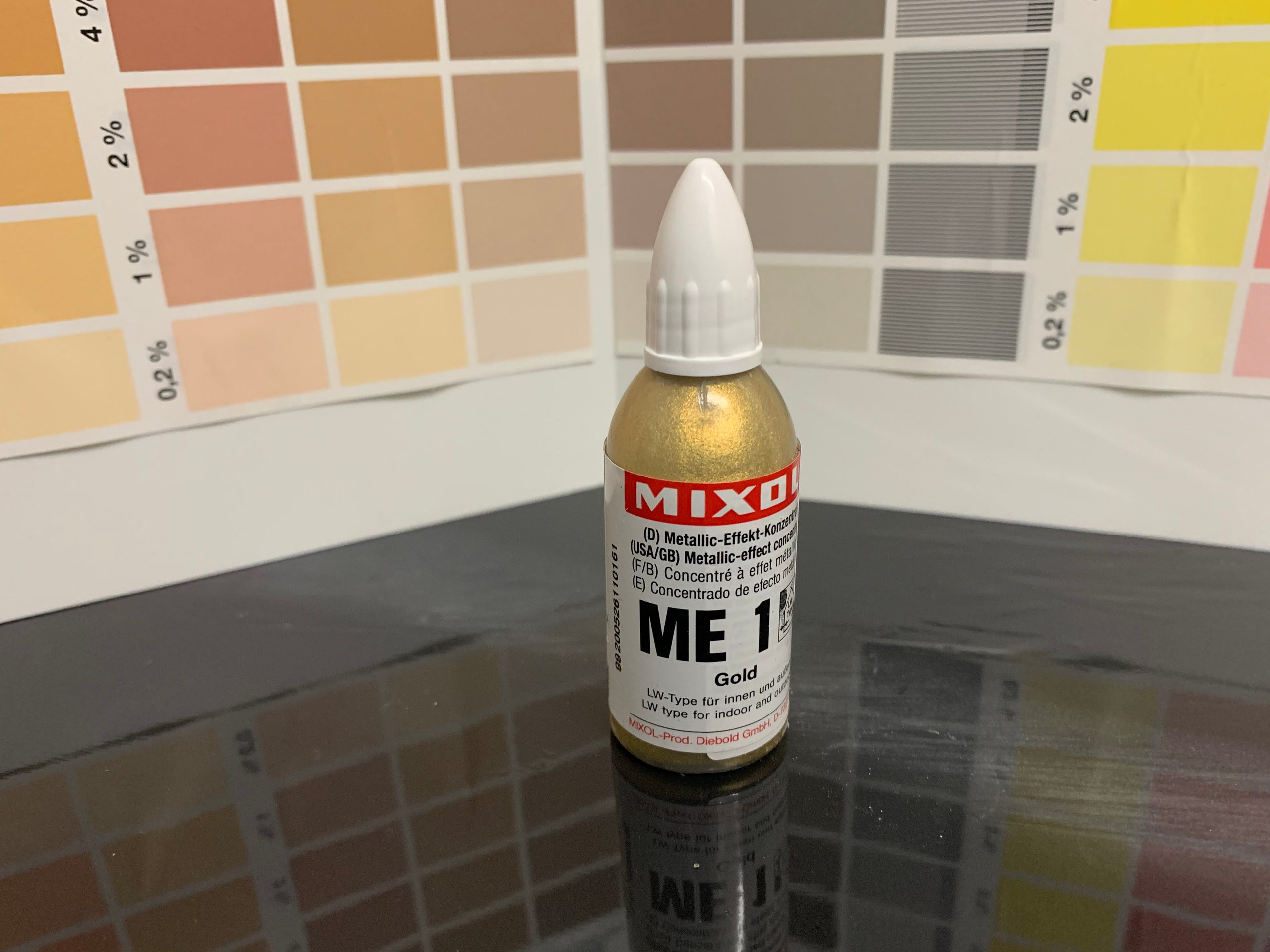 Metallic Gold (ME1) MIXOL pigment paste - Metallic | Limitless Epoxy ...